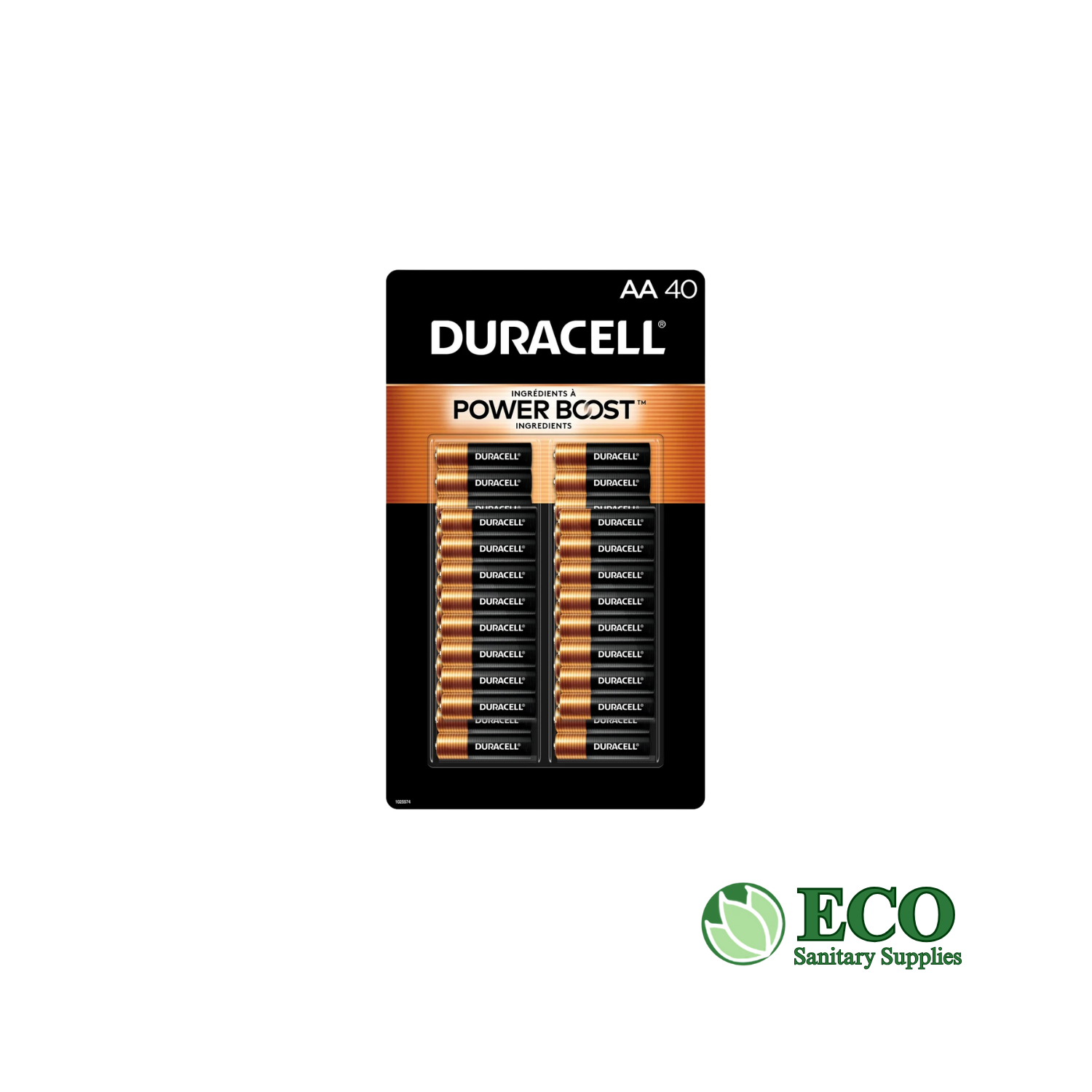 Duracell Alkaline AA battery 40ct – Eco Sanitary Supplies